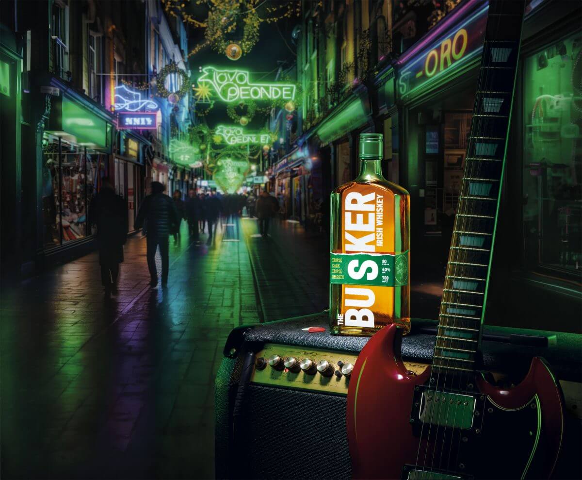 The Busker - A contemporary, adventurous and bold Irish Whiskey